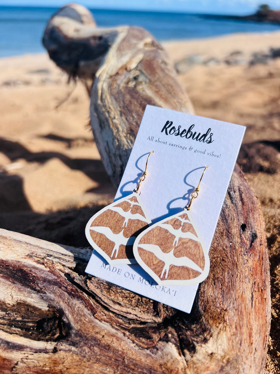 Wood Earrings – Page 2 – Rosebuds